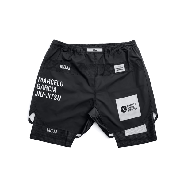 MGJJ Competition Shorts v2 & Liner, Black – MarceloGarciaStore